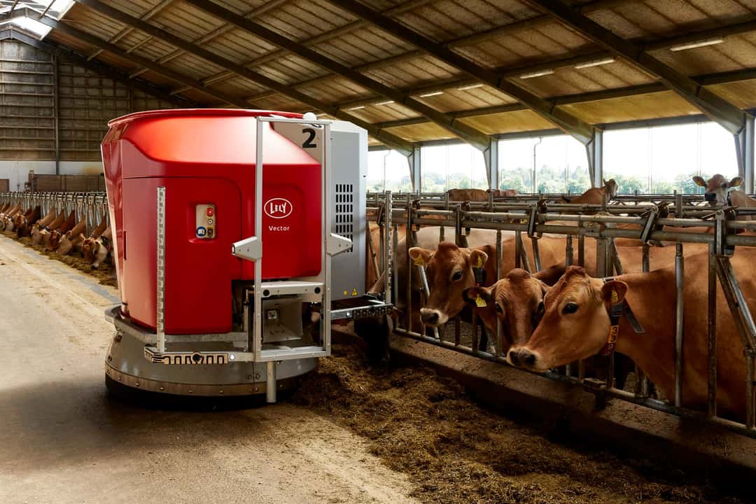 Lely präsentiert neue Generation seines Fütterungsroboters Vector | profi