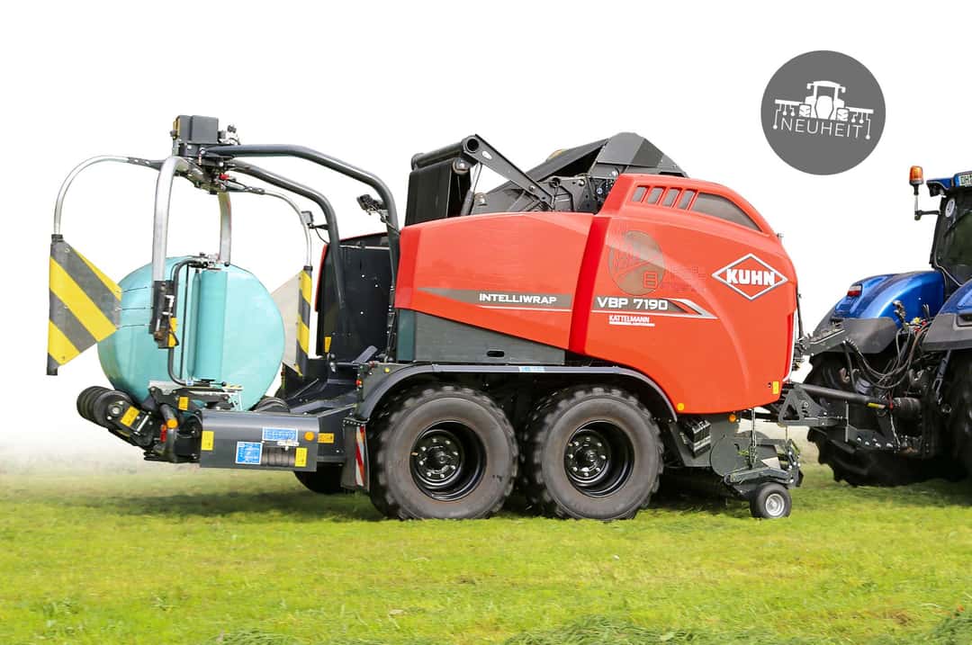 Presswickel-Kombination Kuhn VBP 7190 OC 23: Eine für alles | profi online | profi