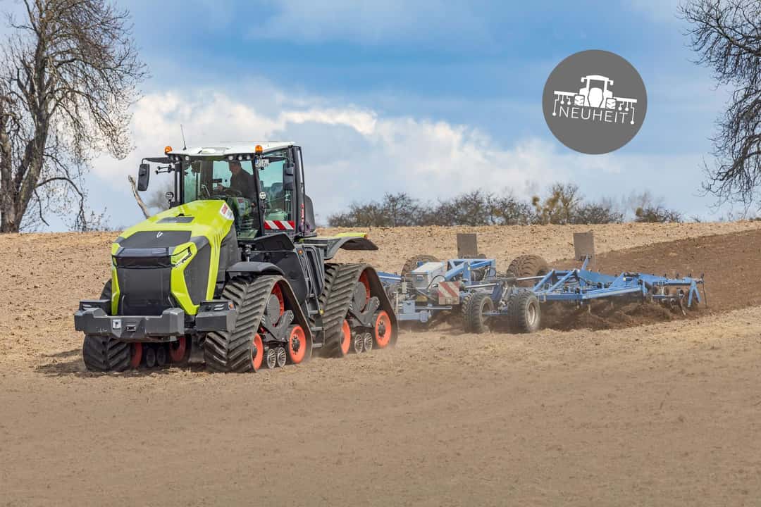 Exklusiv: Claas Xerion 12.650 Terra Trac im Fahrbericht | profi