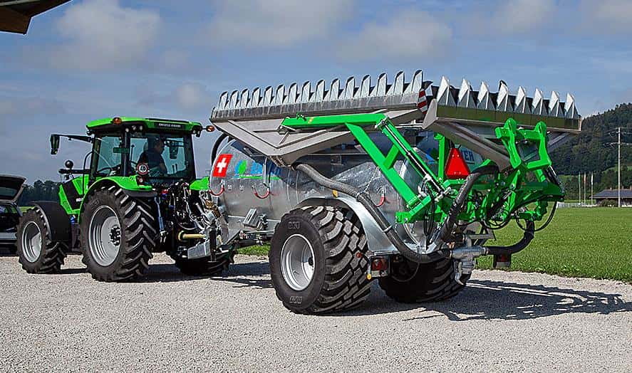 Brunner Schleppfix SFA 7: Emissionsarmer Prallverteiler