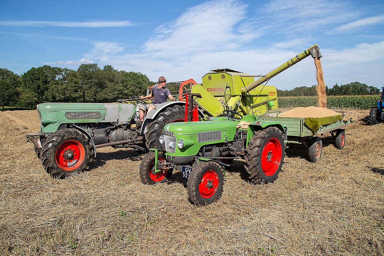 Fendt Favorit 4 und Claas Garant: Gezogene Anziehungskraft